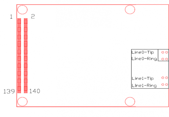 Annex A And B In One VDSL Module Multiple I / O Interfaces Low Power ...