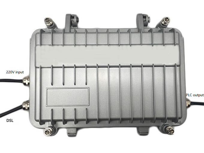 IP67 Ethernet Device Industrial ADSL To Broadband Power Line Carrier ...