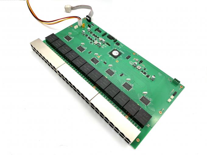 Custom Industrial Ethernet Switch , 52 Port Gigabit Managed Ethernet Switch