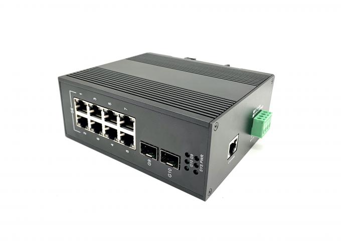 Outdoor Industrial Ethernet Switch 8 Port POE PSE 220v AC Input Support ...